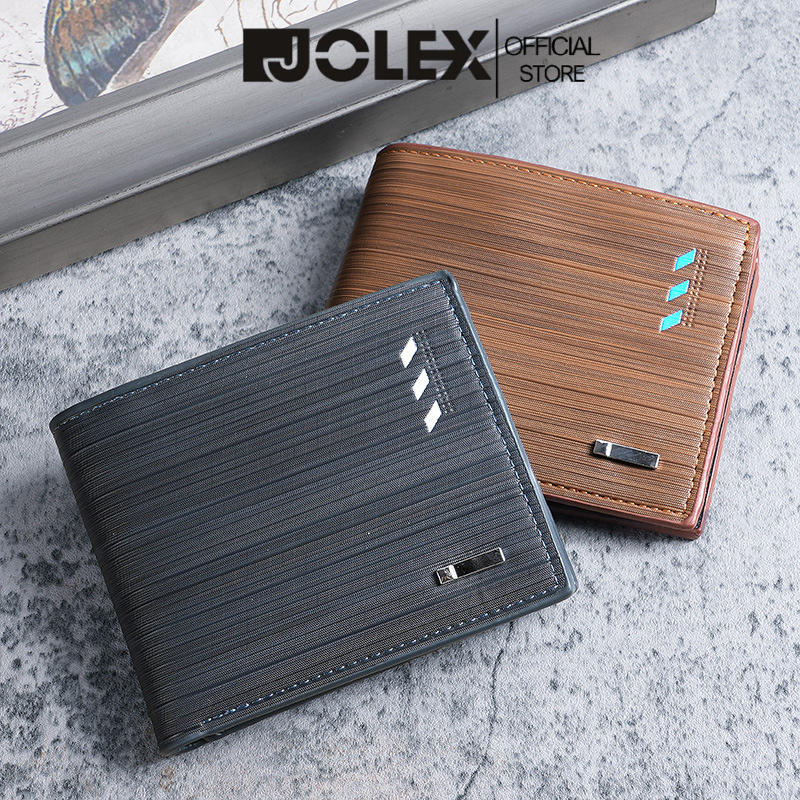 JOLEX Fashion Men's Wallet Bifold High Quality Card Holder Coin Purse ...