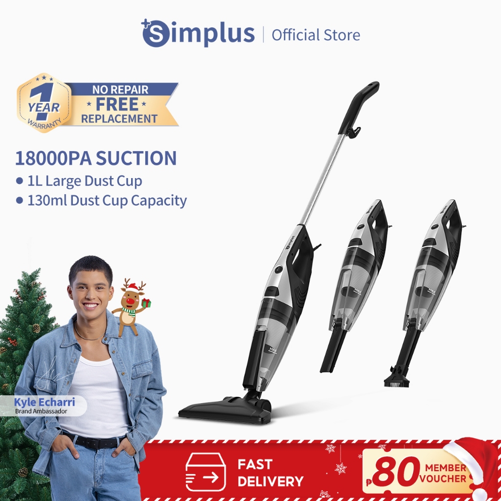 Simplus 3 IN 1 Vacuum Cleaner Household Powerful Suction Lightweight ...