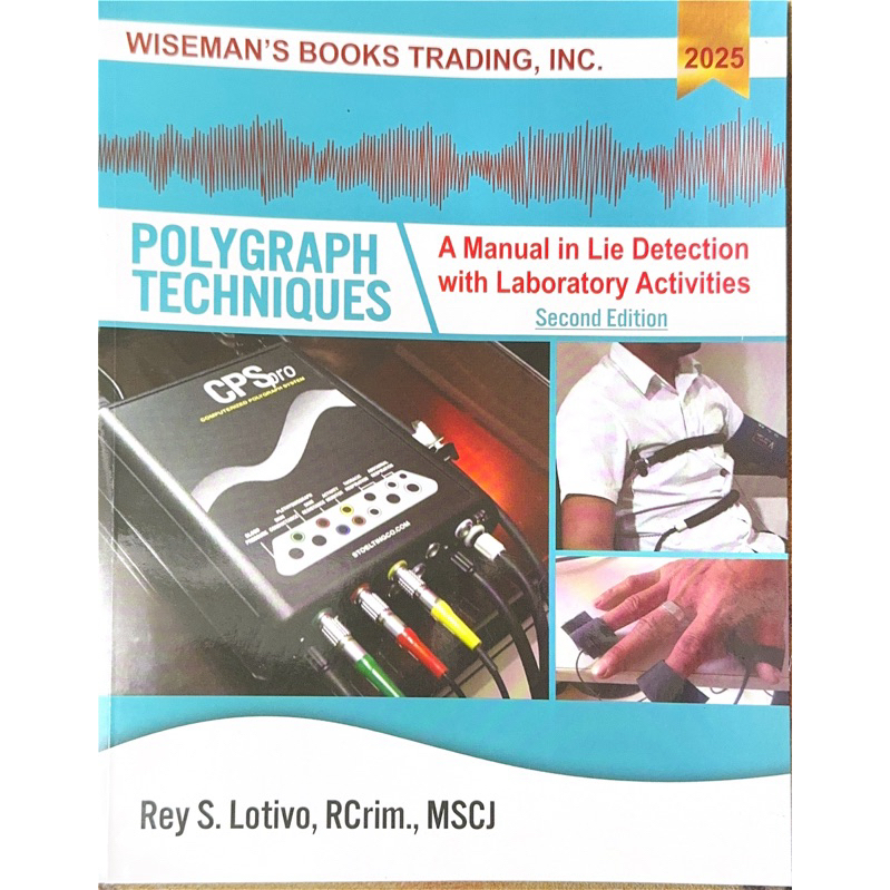 Polygraph Techniques : A Manual in Lie Detection wth Laboratory Activities 2nd Edition | Shopee ...