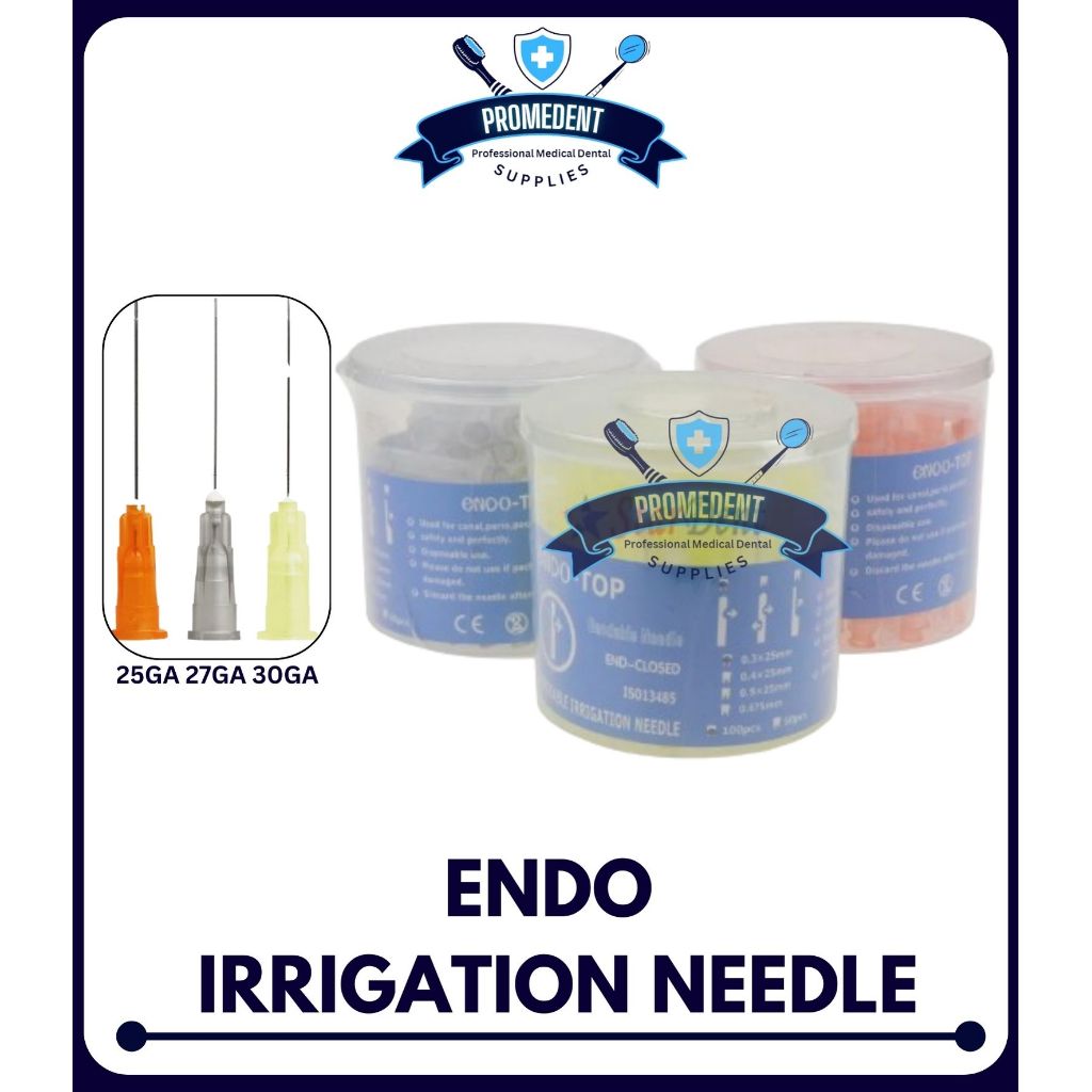 Dental Disposable Irrigation Endo Needle Bendable Needle 50Pcs | Shopee ...