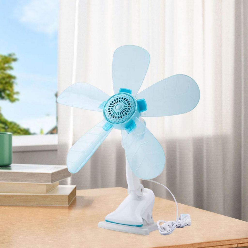 MHS 5 Blades Portable Electric Clip Fan Cooler Wall Fan 220V ...