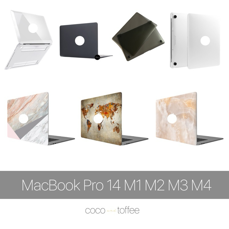 MacBook PRO 14 A2442 M1 A2779 M2 A2918 A2992 M3 M4 Matte Glossy Cases ...