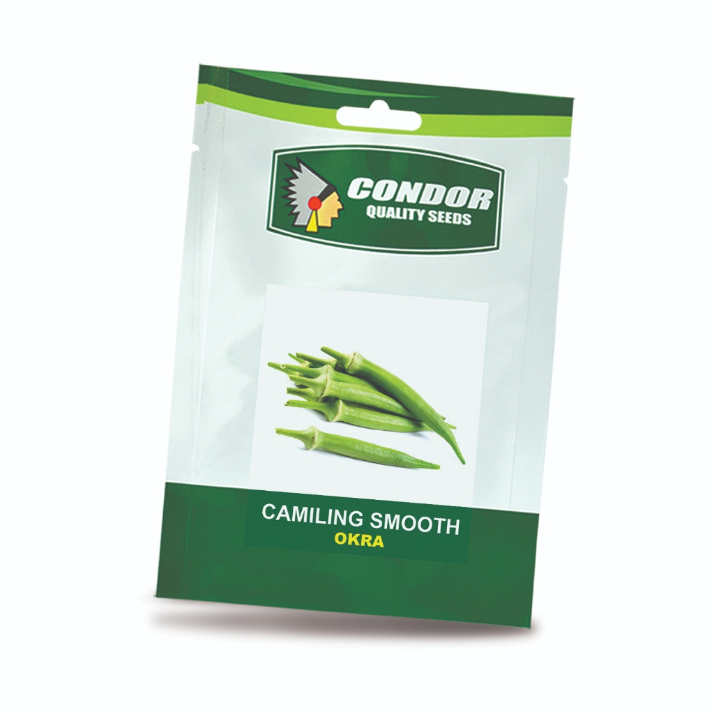 CAMILING SMOOTH (7 GRAMS) OKRA CONDOR QUALITY SEEDS | Shopee Philippines