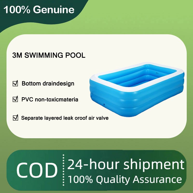 3m Swimming pool for family size for adult Inflatable Pool For Kids ...