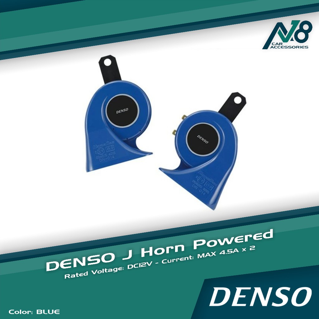 DENSO J Horn Powered (BLUE) Genuine | Shopee Philippines