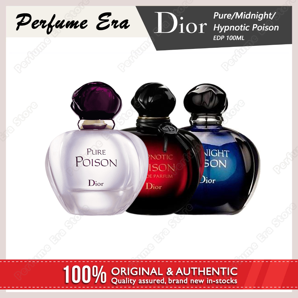 Dior Pure Poison Perfume Midnight Poison Hypnotic Poison 100ML Perfume ...