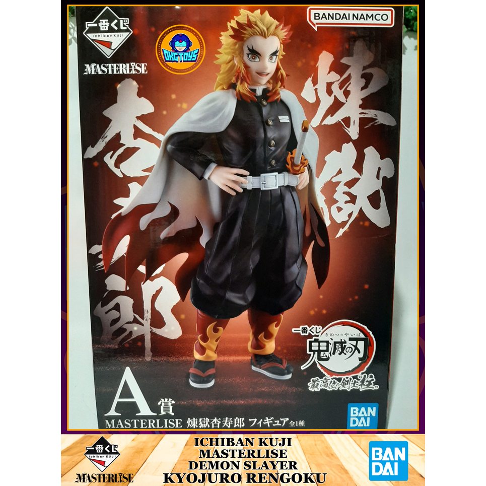 DEMON SLAYER ICHIBAN KUJI MASTERLISE KYOJURO RENGOKU PRICE A BANDAI ...