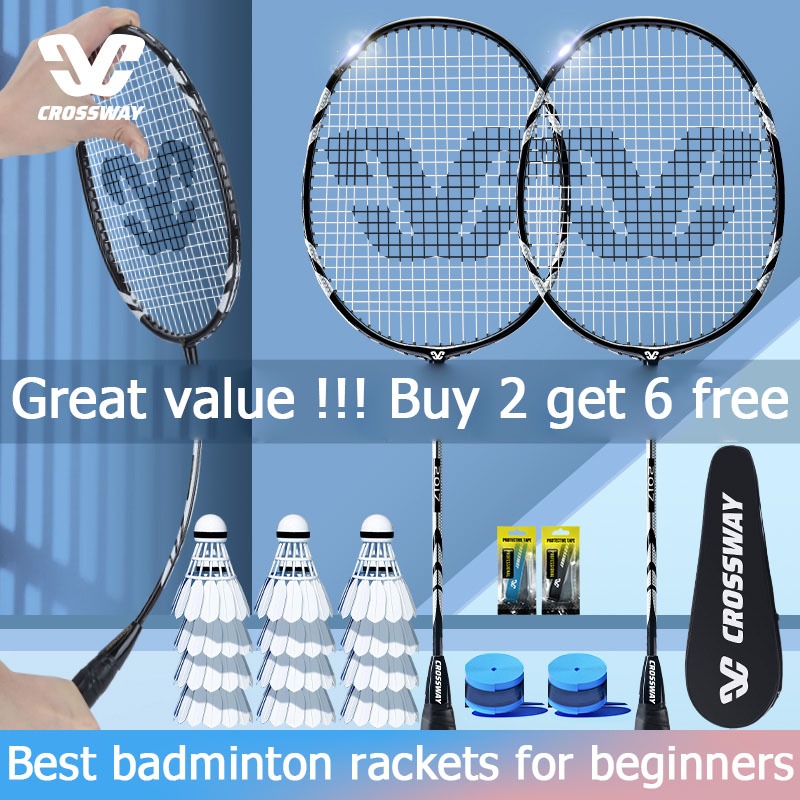 Free Ball badminton racket set Badminton Set Adult Student Durable ...