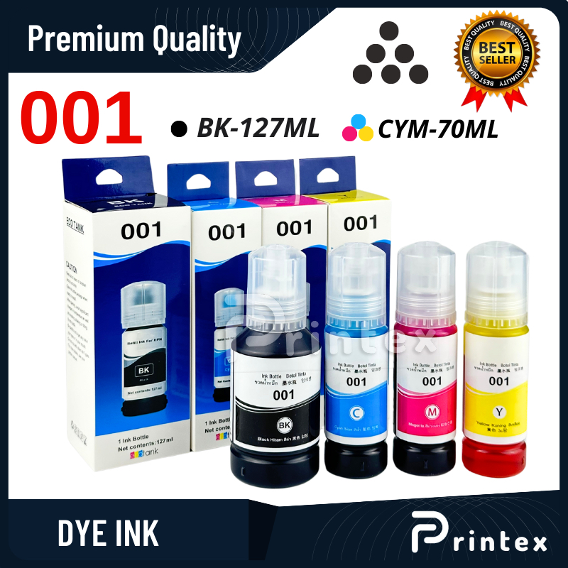 001 Refill Ink for L4150 L4160 L4260 L6160 L6260 L6290 L14150 etc ...