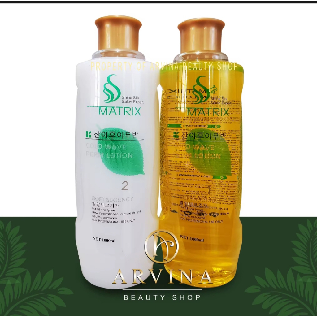 Matrix Cold Wave Perm Lotion Pair 1 and 2 x 1000ml | Shopee Philippines