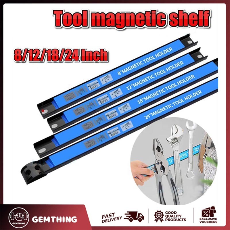 24 inch multifunctional magnetic hardware tool storage rack tool holder ...