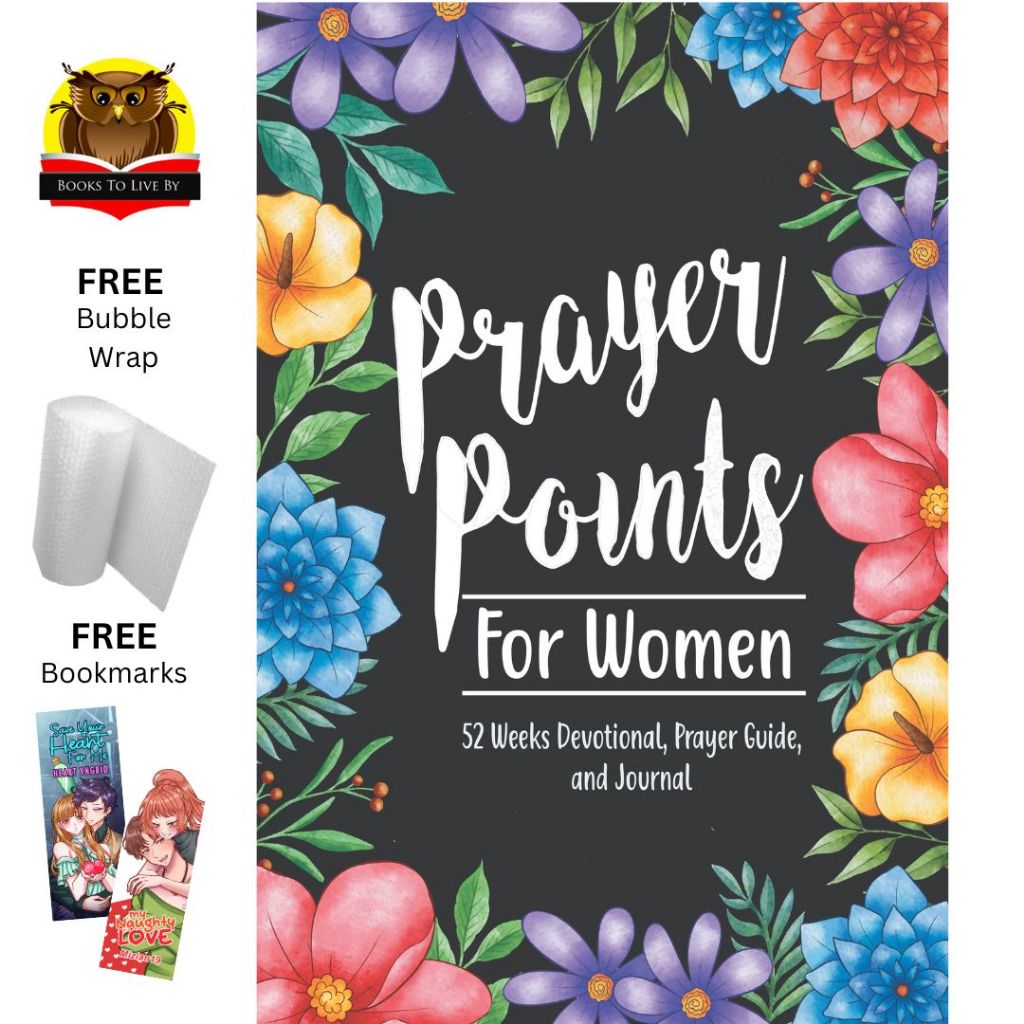 PRAYER POINTS FOR WOMEN: 52 Weeks Devotional, Prayer Guide, and Journal ...