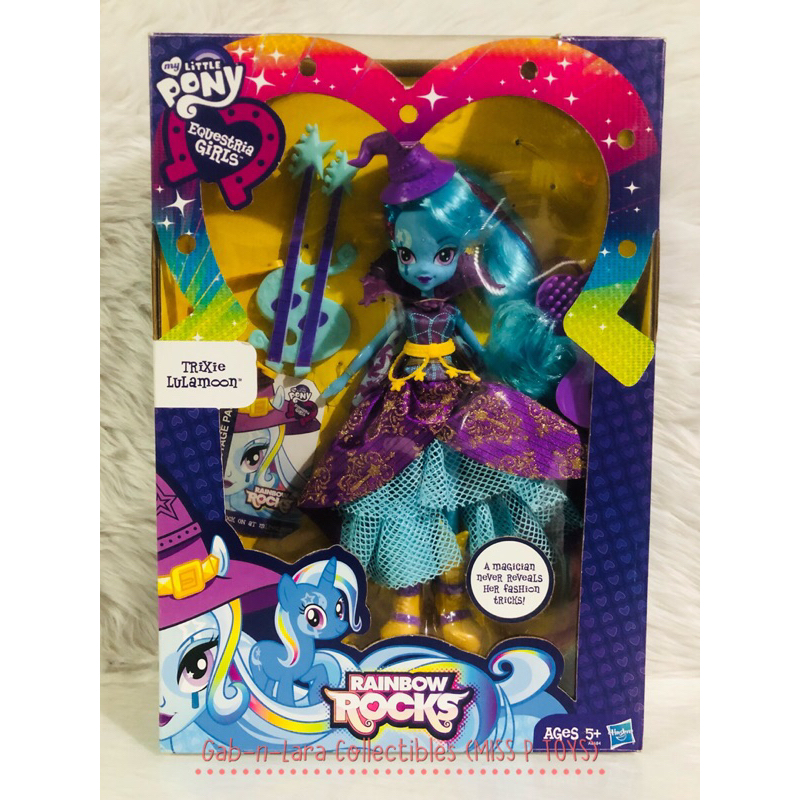 MY LITTLE PONY Equestria Girls Rainbow Rocks: TRIXIE LULAMOON DOLL | Shopee Philippines