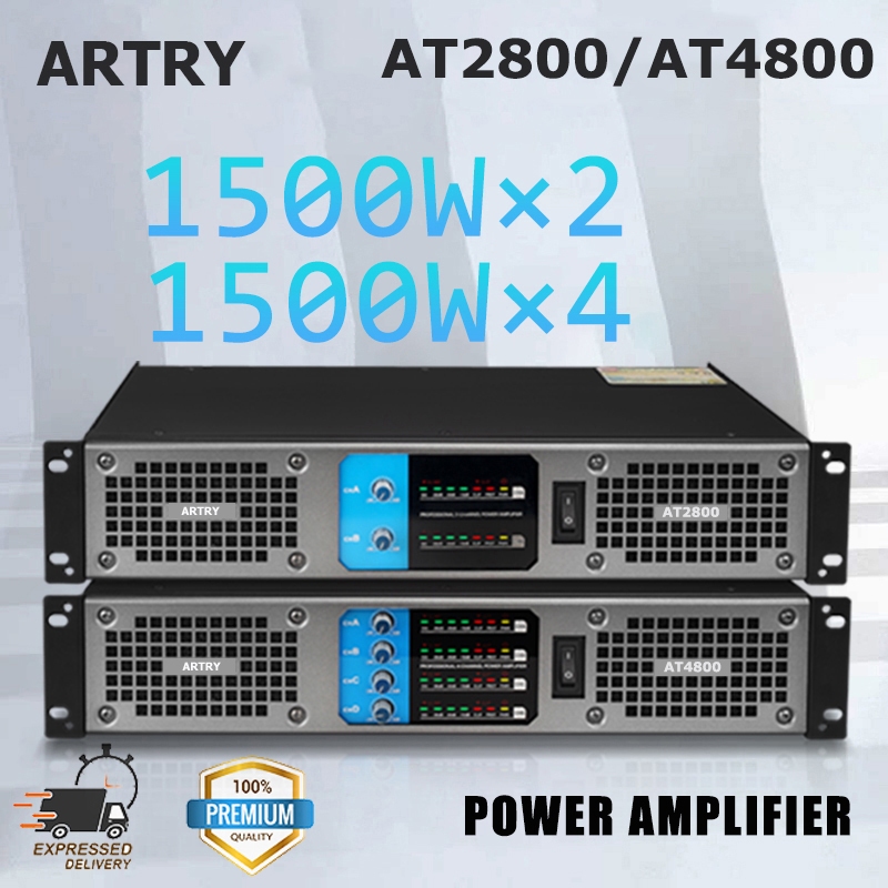ARTRY AT2800/AT4800 Professional Power Amplifier CLASS D Digital Power Amplifier Four/Two ...