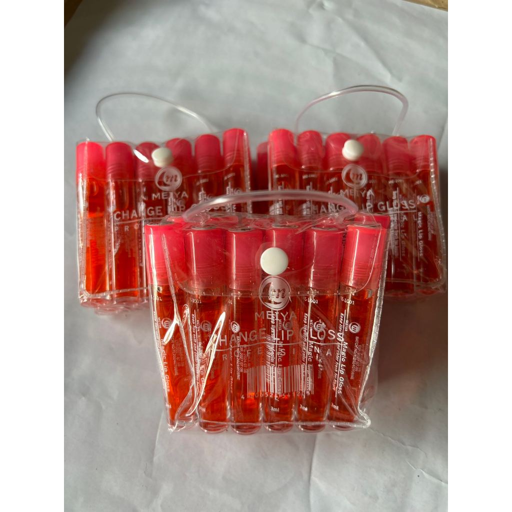 MEIYA Magic Lip Gloss Set 12pcs per pack | Shopee Philippines
