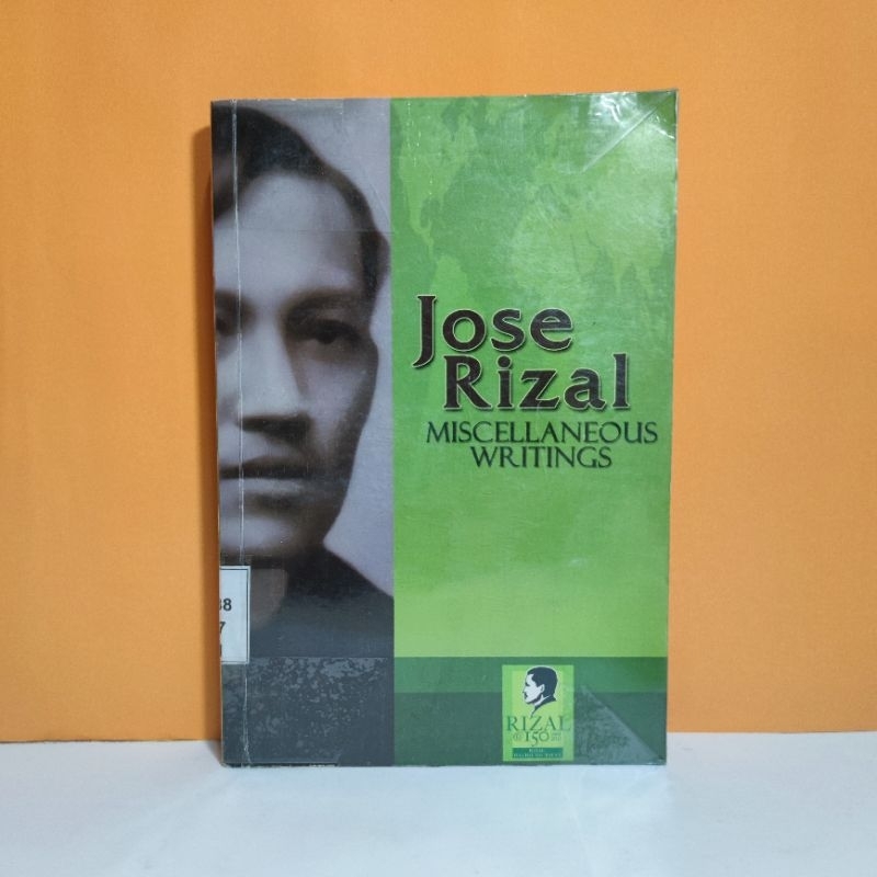 Jose Rizal Miscellaneous Writings (Secondhand Preloved Book) | Shopee ...