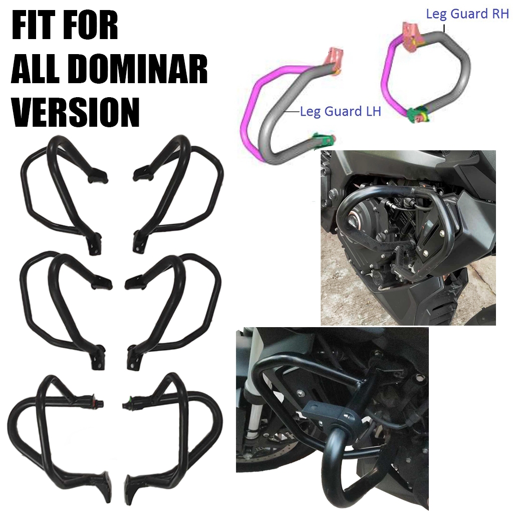 Dominar UG2 Stock Crash Guard (From Stock Unit of Dominar) | Shopee ...