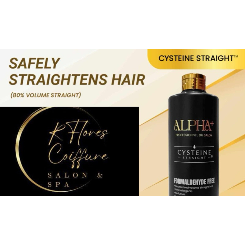 ALPHA + CYSTEINE STRAIGHT 1000 ml Hair treatment FDA APPROVED | Shopee ...