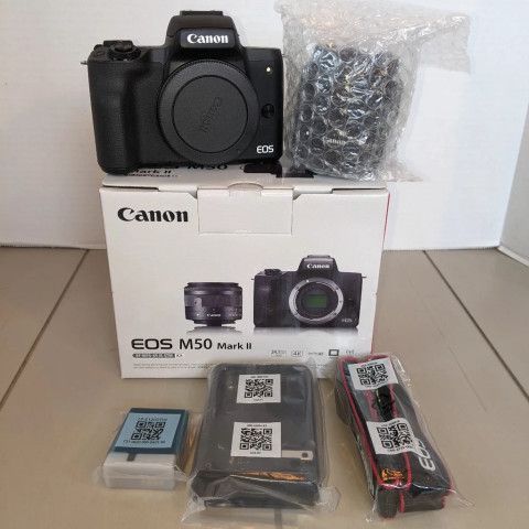Brand New Canon M50 Mark II Mirrorless Camera White | Shopee Philippines
