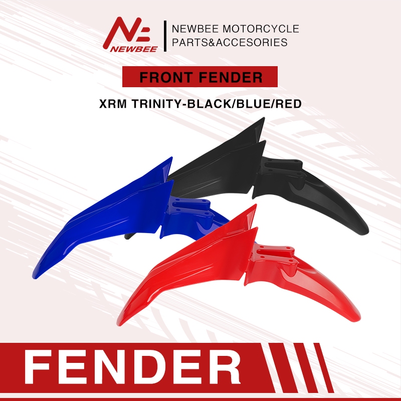 [NEWBEE] FRONT FENDER FOR MOTORCYCLE XRM TRINITY BATMAN FENDER | Shopee ...