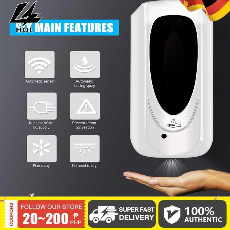 ღtimshaina* Automatic Alcohol Dispenser Heavy duty Sensor And Spray ...