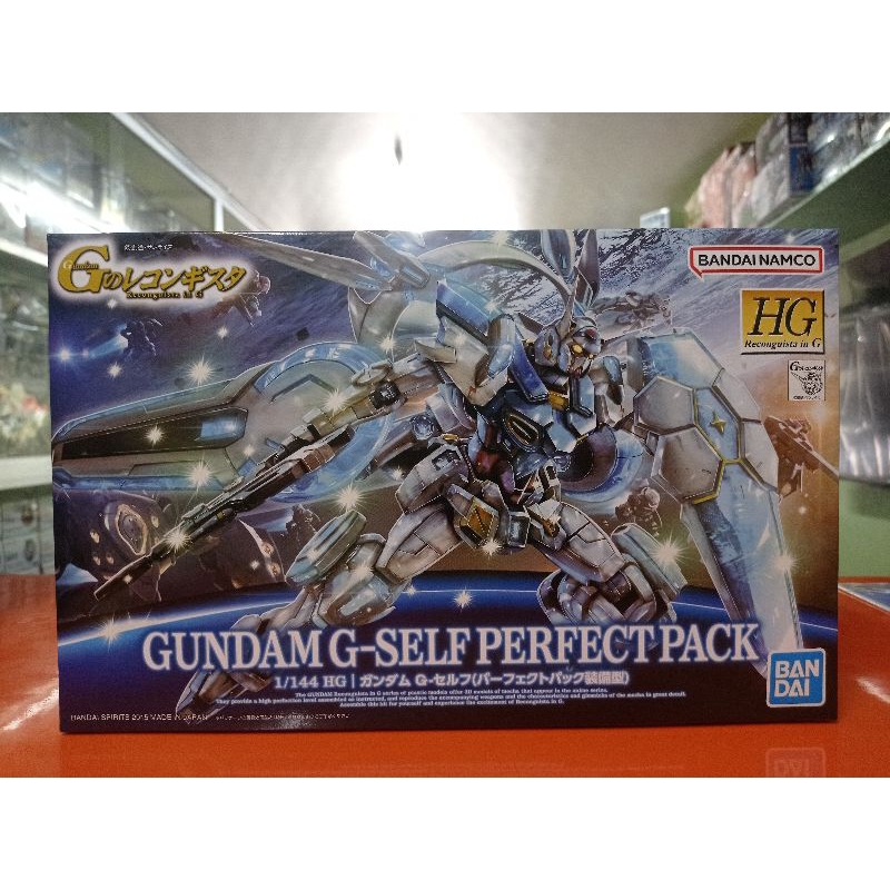 Bandai Namco 1/144 HG Gundam G-Self Perfect Pack & RX-78-02 Gundam (Gundam The Origin Ver) Model ...