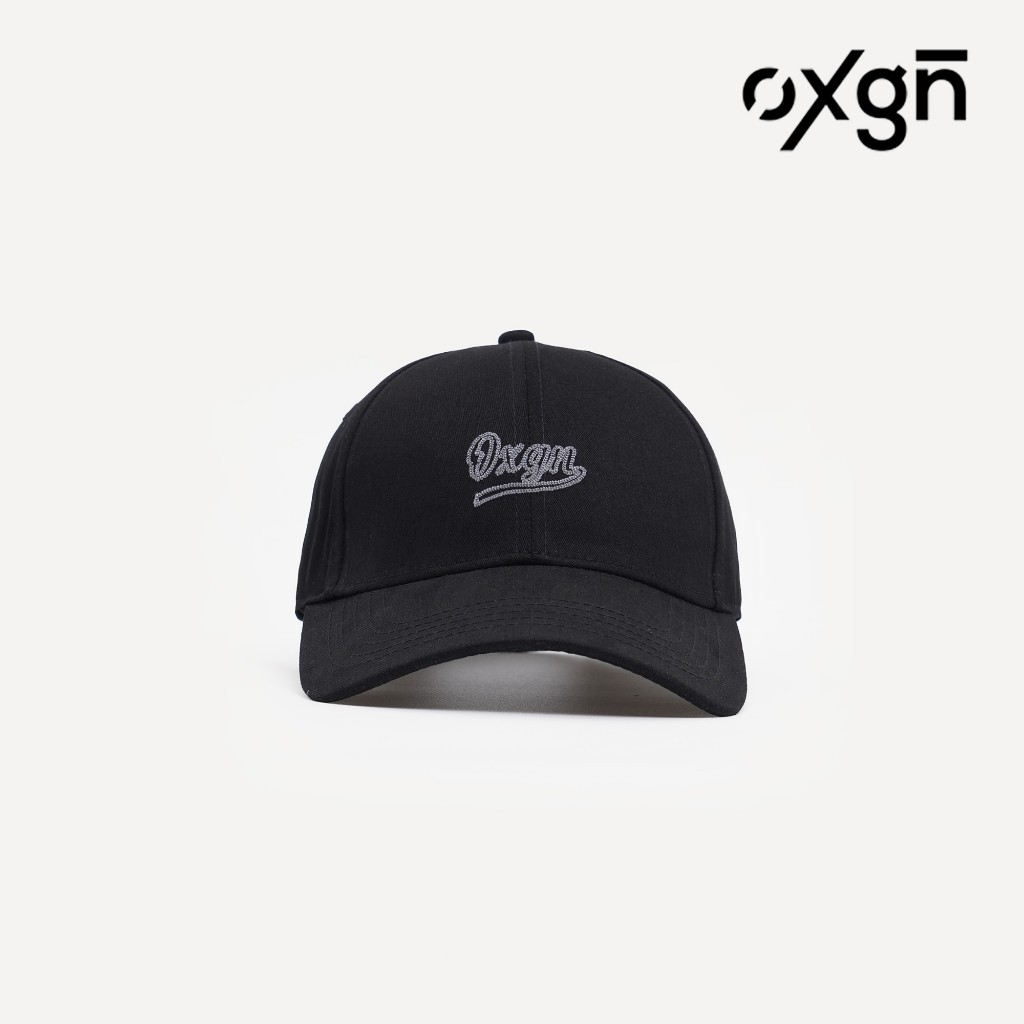 OXGN Curved Cap For Men And Women (Black/Moss Green) | Shopee Philippines