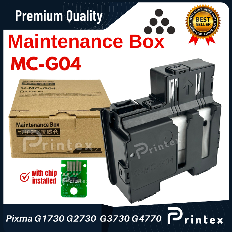 MCG04 MC G04 Maintenance Box for Canon G1730 G2730 G3730 G4770 etc. | Shopee Philippines