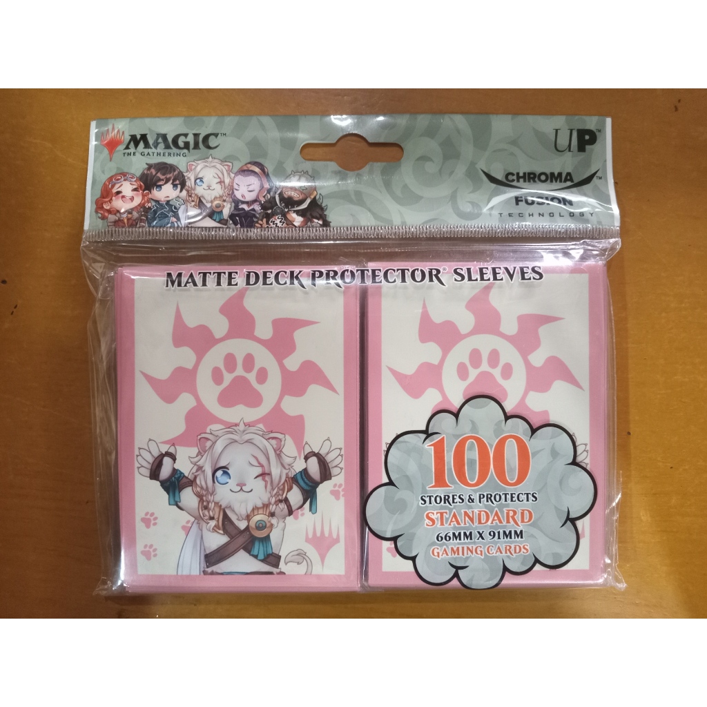 MTG Chibi Ajani Ultra Pro Standard 100 Matte Deck Protector Sleeves ...