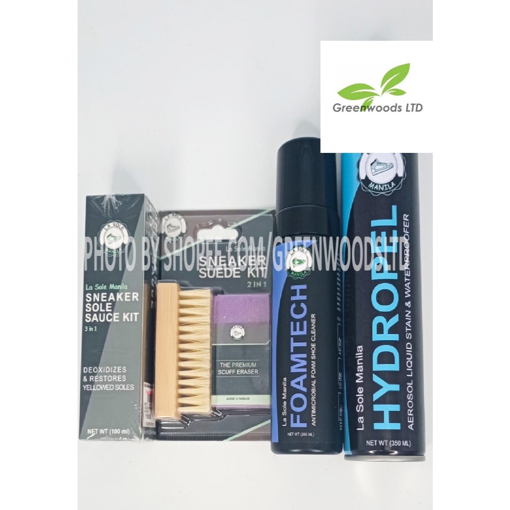 Shoe Care by LSole MLA Hydropopel Foamtech Sneaker Kits gws31207 | Shopee Philippines