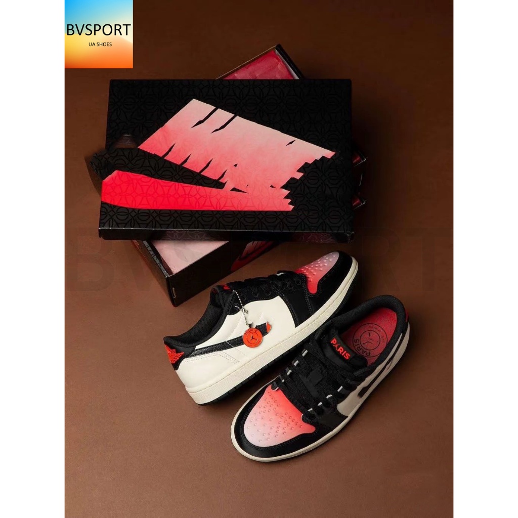 BVSPORT UA Casual Sneakers PSG X J1 Low Rubber Shoes For Men Fashion ...