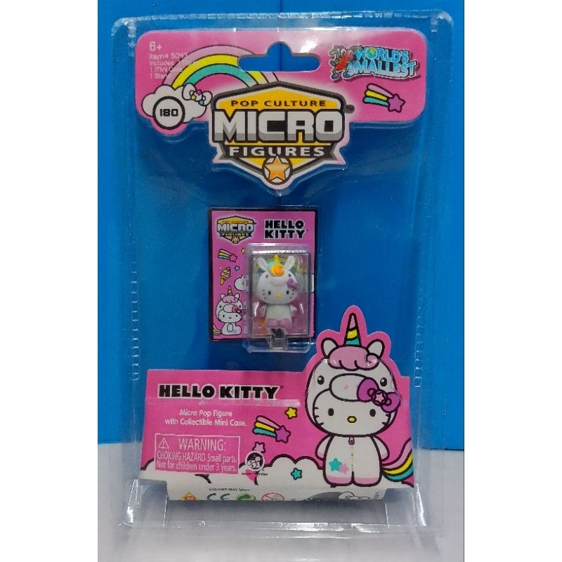 World's Smallest Pop Culture Hello Kitty Micro Action Figure | Shopee ...