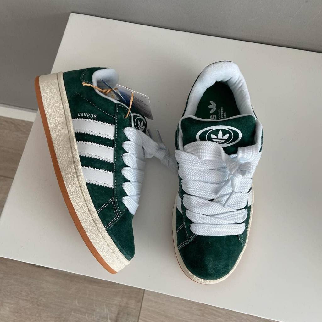 Campus 00s Dark Green Colorway Highest Quality | Shopee Philippines