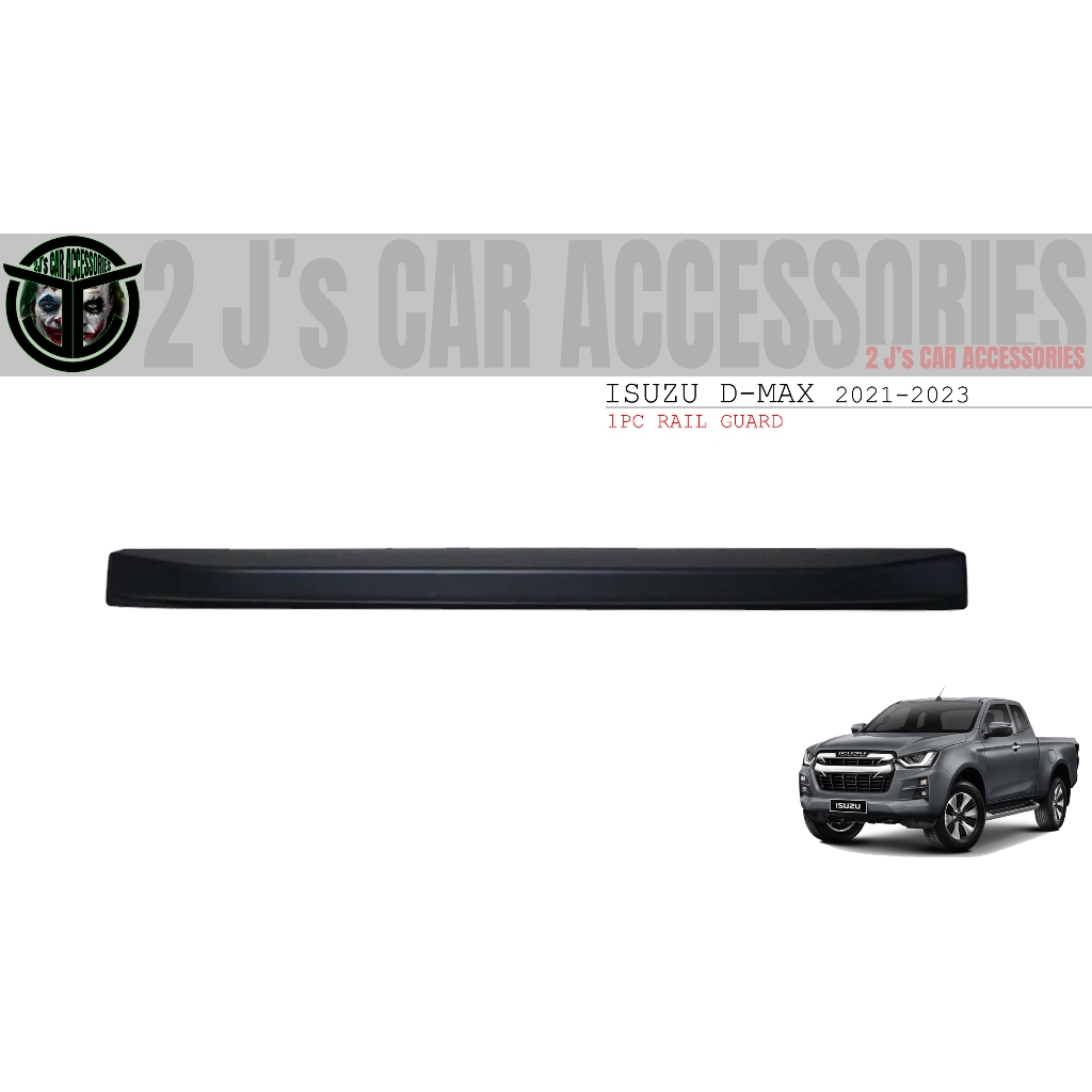 ISUZU D-MAX / DMAX 2021 2022 2023 RAIL GUARD / TAIL GATE PROTECTOR ...