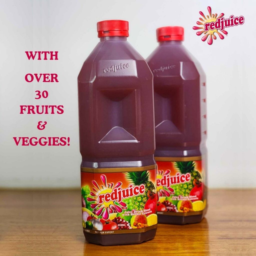 BUNDLE OF 2 - REDJUICE Juice Drink Blend with Herbal Extracts (2 Liters ...
