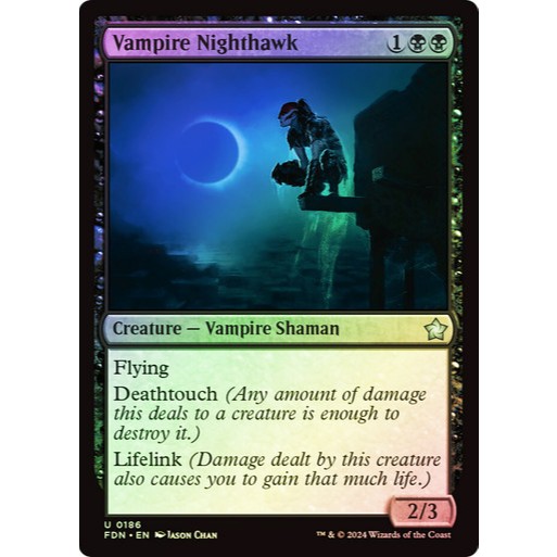 Magic the Gathering | Vampire Nighthawk | Shopee Philippines