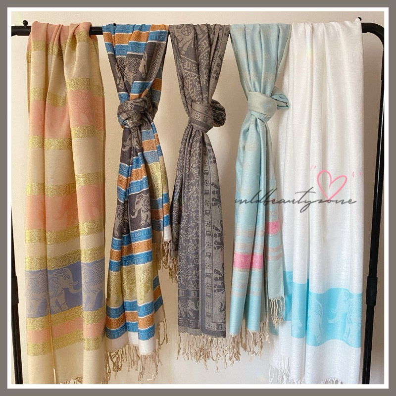 Original Thailand Shawl Pashmina/Scarf/Balabal (Cashmere Wool Material ...