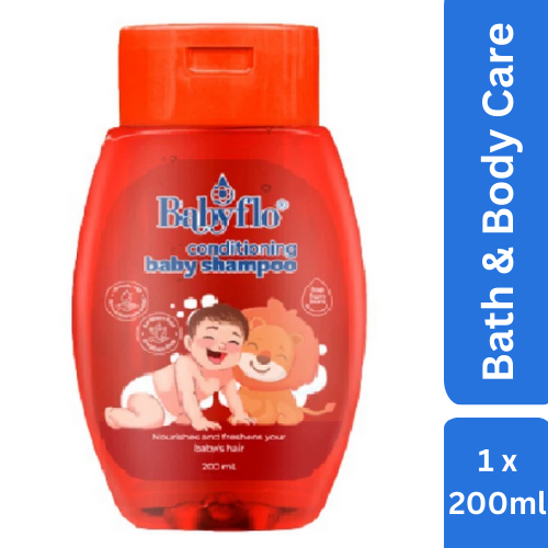Babyflo Baby Conditioning Shampoo 200ml | Shopee Philippines