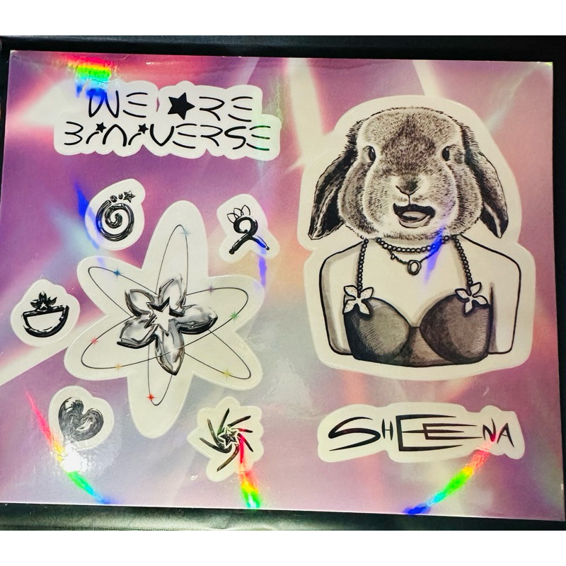 BINI SHEENA STICKERS (1 sheet) | Shopee Philippines