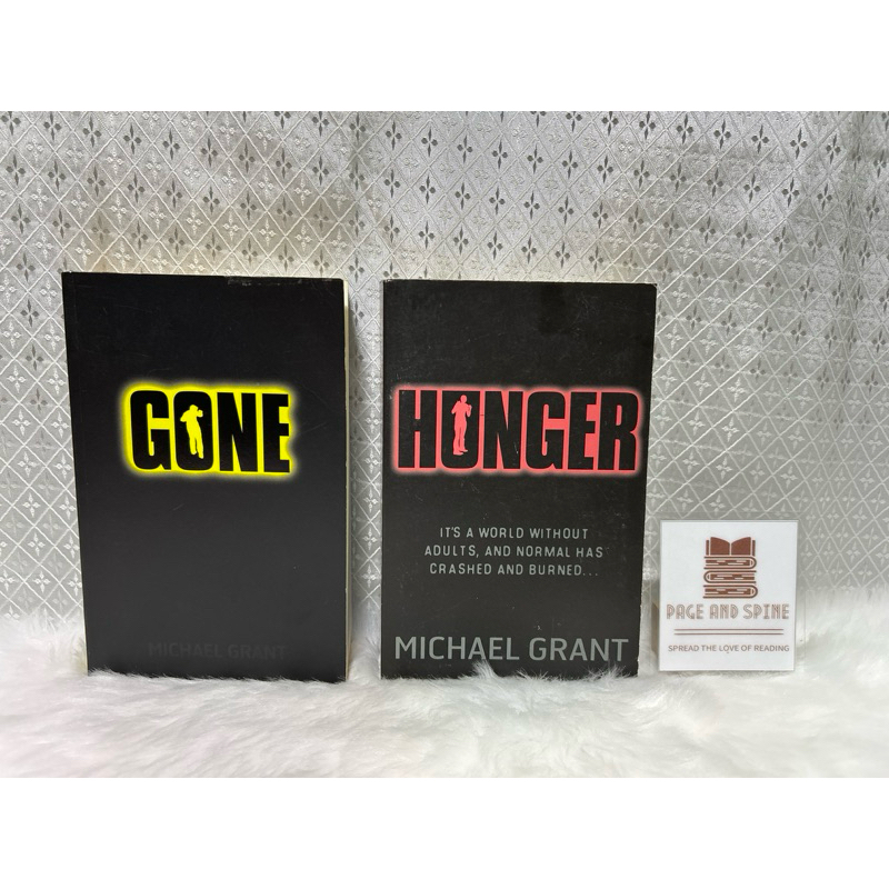 Preloved MICHAEL GRANT Series | GONE | HUNGER | Trade paperback | Sci ...