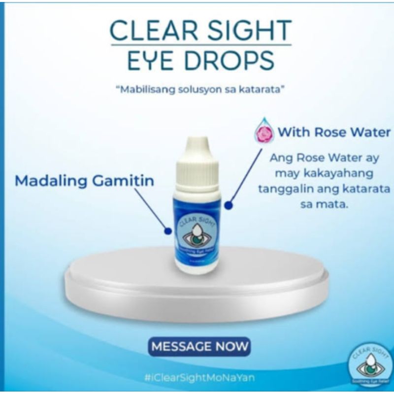 Authentic Clear Sight Eye Drop 15ml Can Cure Cataracts | Shopee Philippines