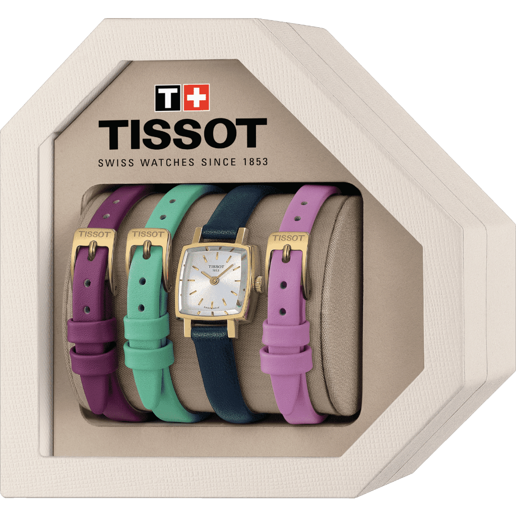 Original Tissot Womens Lovely Square Summer Kit Stainless Steel Case ...