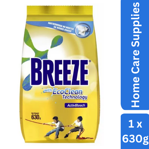 Breeze Powder Detergent ActivBleach with PowerCare Technology 630g ...