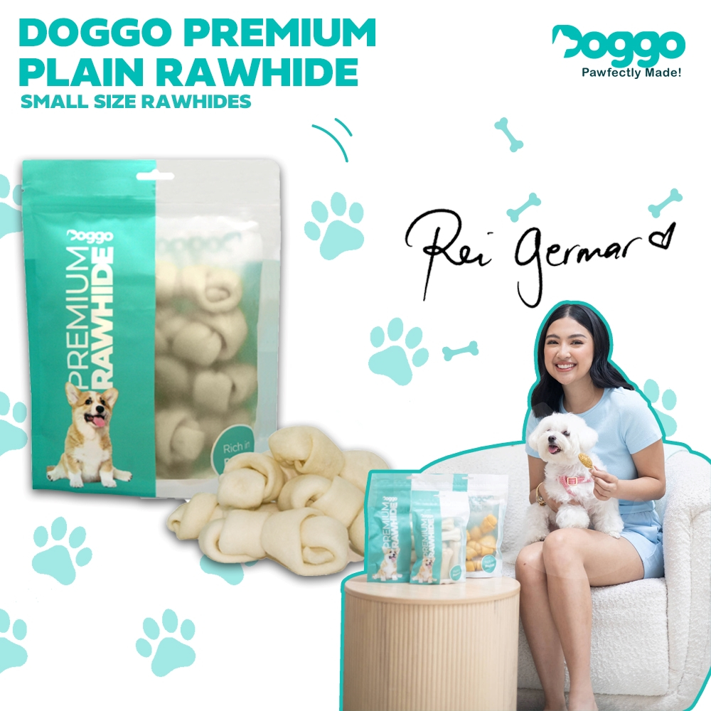 Doggo Premium Plain Rawhide (Available in 3 sizes) | Shopee Philippines