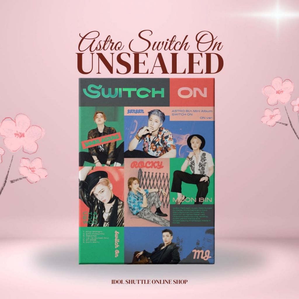 Astro - Switch On [ON] Unsealed Album | Shopee Philippines