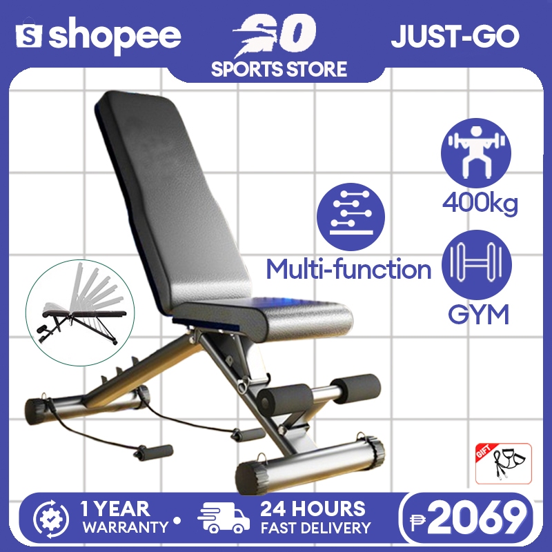 Adjustable Bench Press Chair Dumbbell Bench Foldable Incline Multi ...