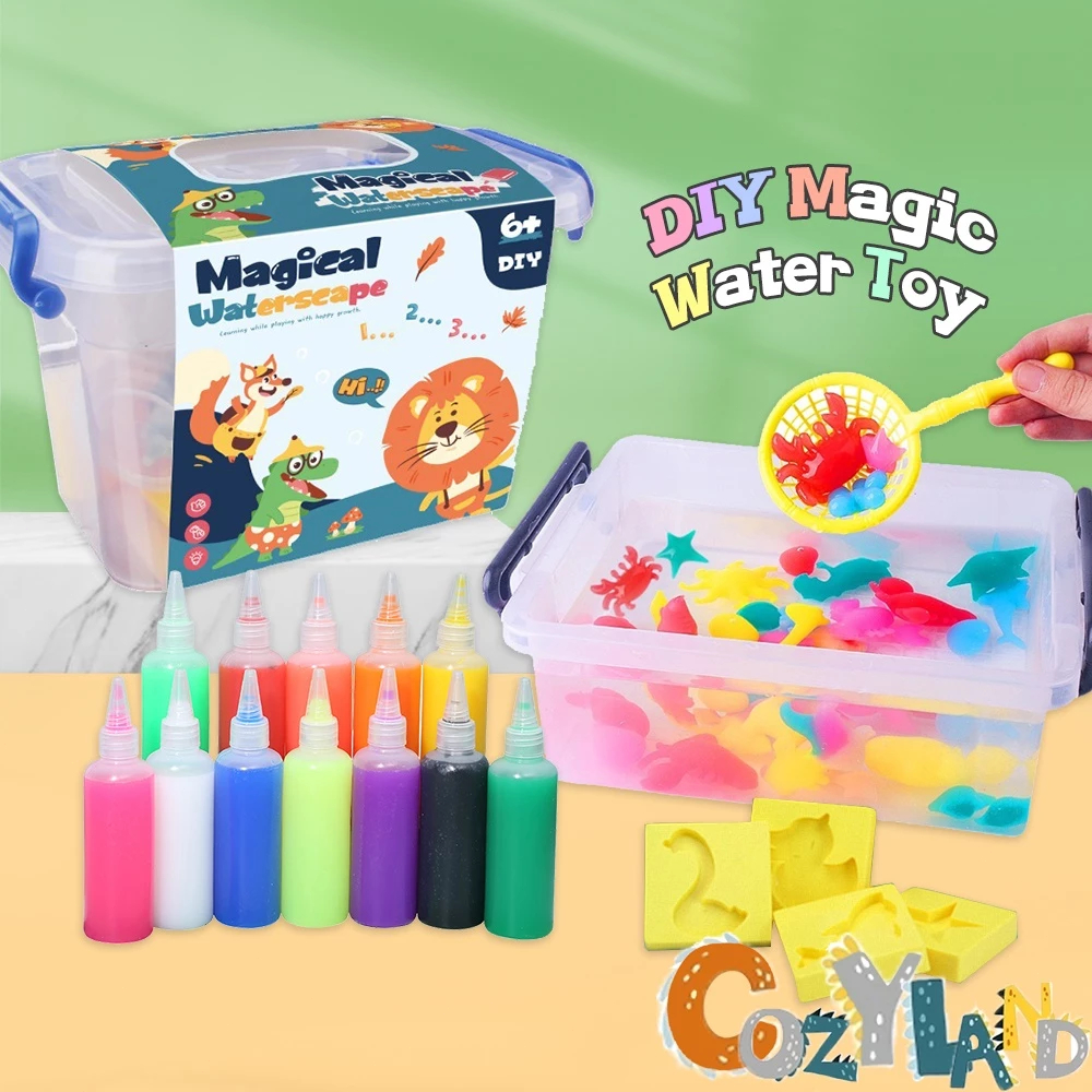 Musse Kids DIY Magic Water Toy Children Handmade Craft Education Water ...
