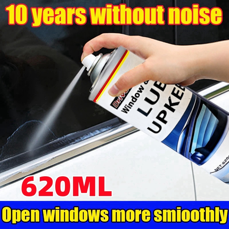 【3 Seconds Lubrication】Car Window Lubrican620ML solve trouble of ...