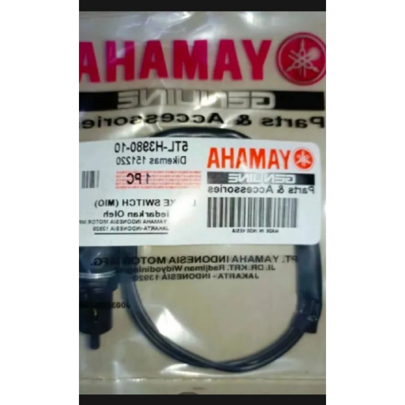 YAMAHA Brake Switch for MIO/MiO i 125/M3 Indonesia made | Shopee ...