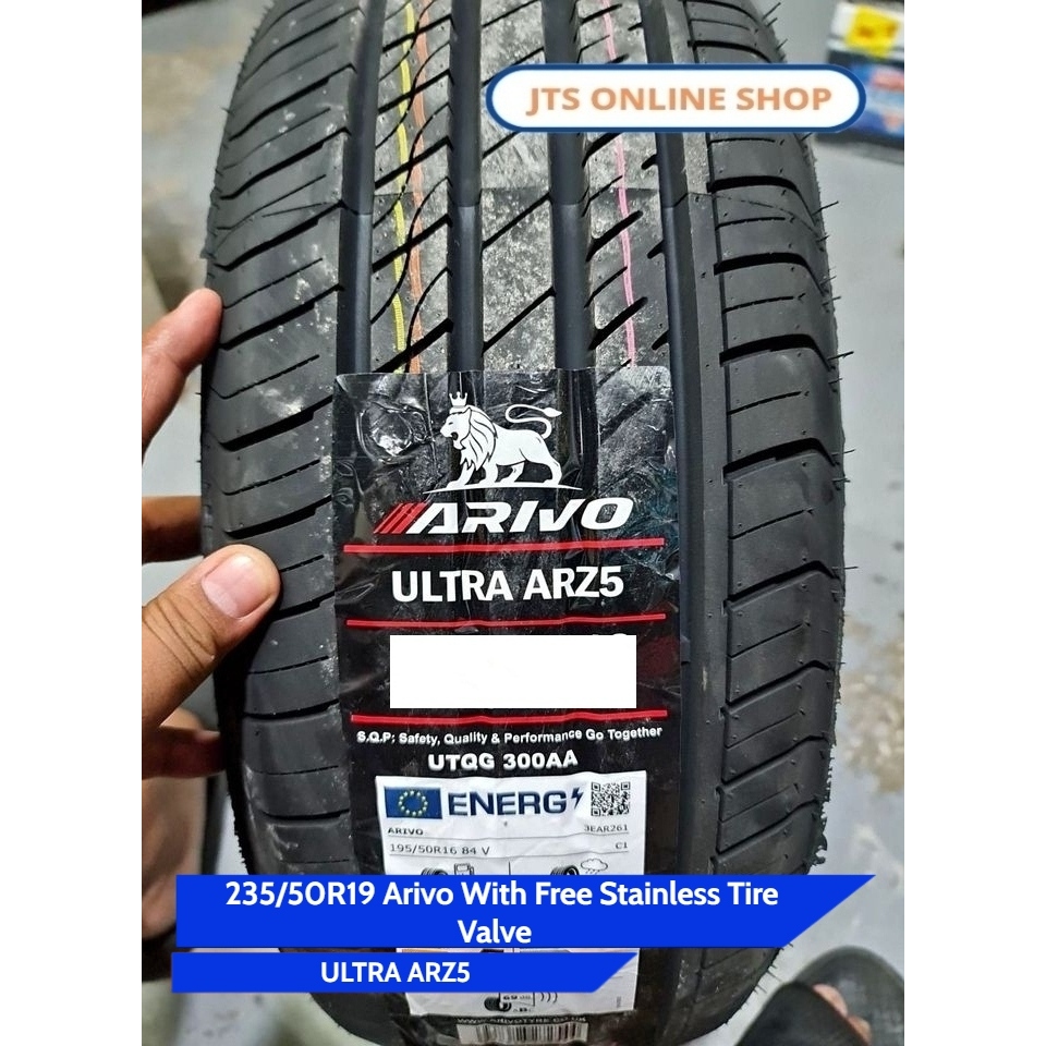 235/50R19 Arivo Ultra ARZ5 With Free Stainless Tire Valve (PRE-ORDER) | Shopee Philippines